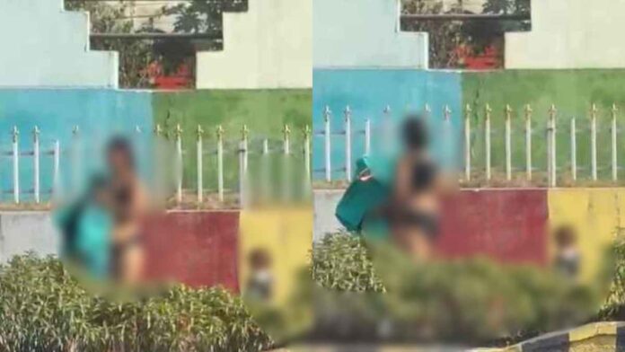 CG News : ऑटो चालक से हुआ विवाद, फिर बीच सड़क कपड़े उतारकर महिला ने ...